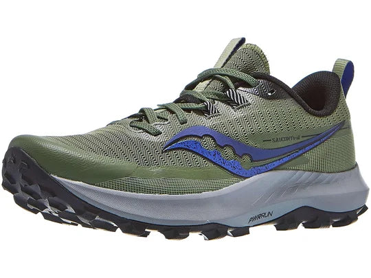 Saucony | Peregrine 13 | Men's | Glade/Black – Confluence Running Company