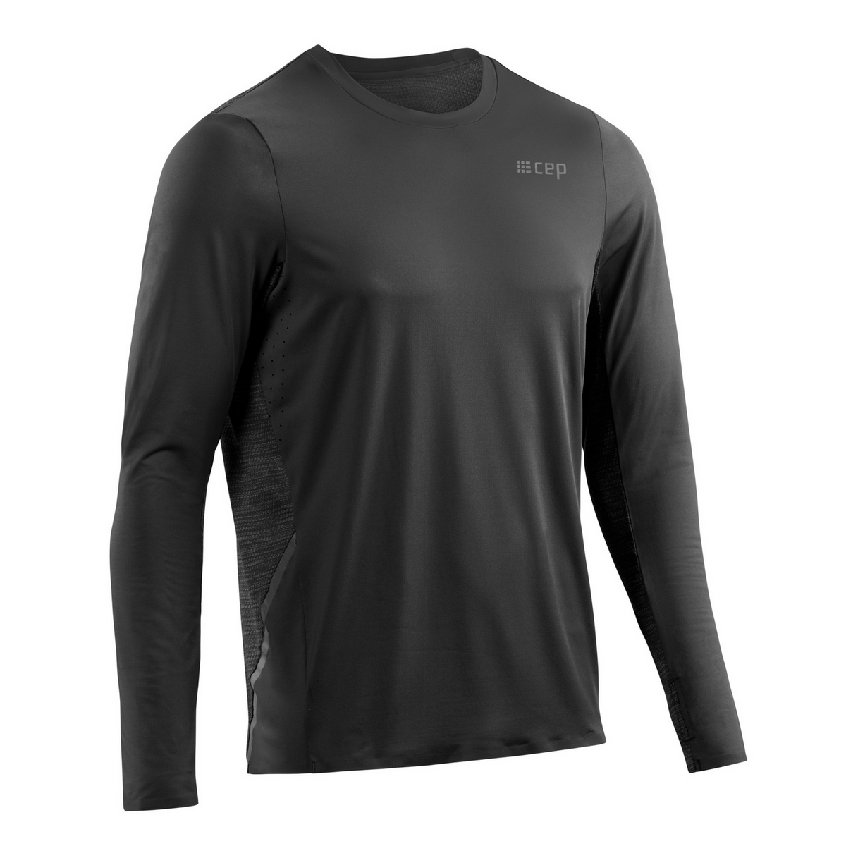 CEP | Run Shirt Long Sleeve | Men's | Black – Confluence Running Company