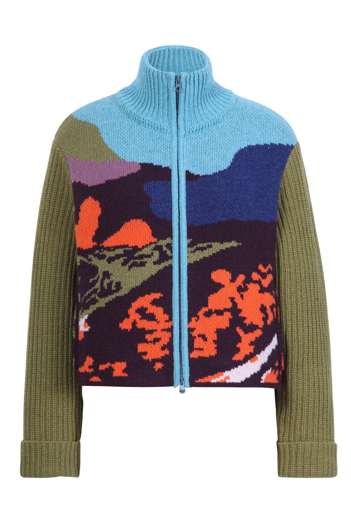 Ivko | Jacquard Jacket, Landscape Pattern | Women's – Confluence ...