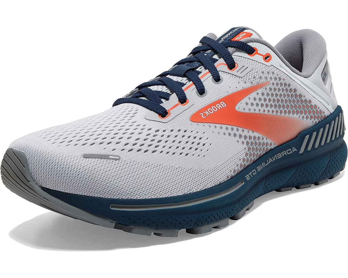 Brooks | Adrenaline GTS 22 | Men's | Arctic/Red/Titan – Confluence ...