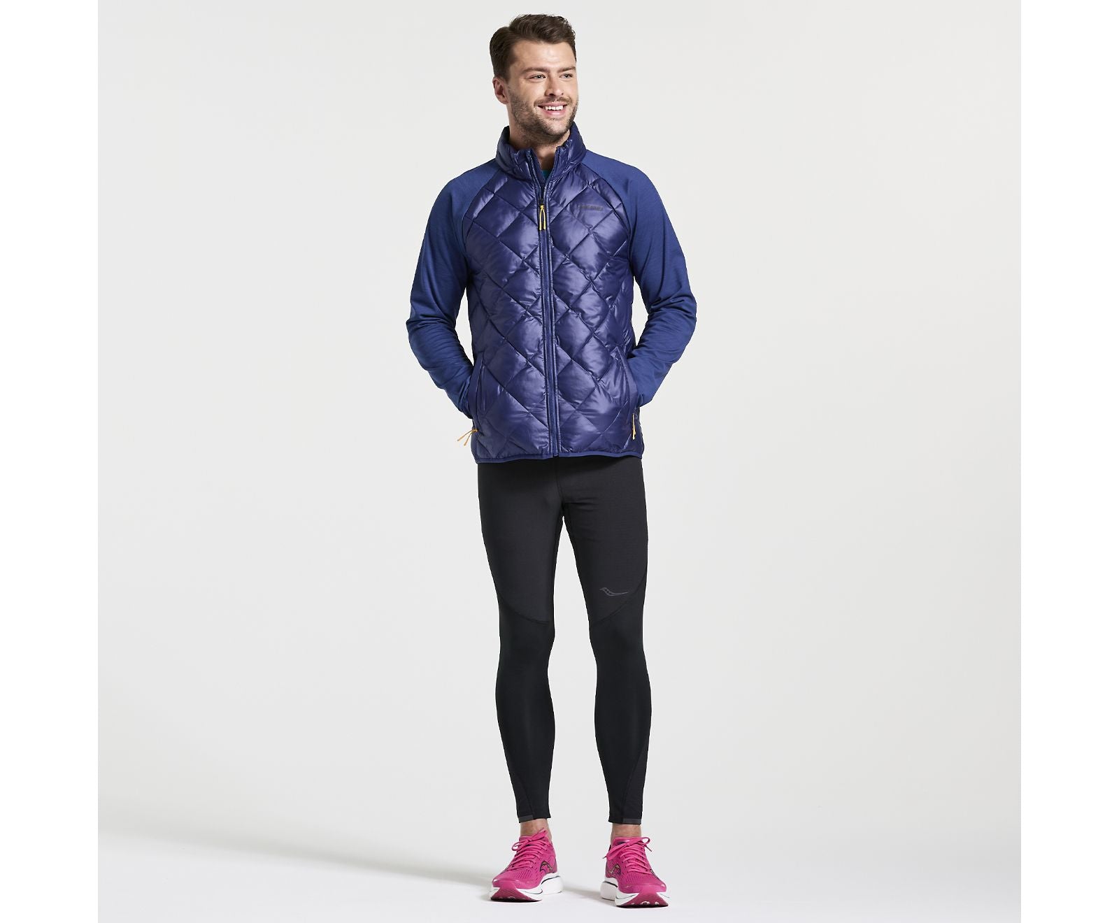 Saucony | Boulder Oysterpuff Jacket | Men's | Sodalite – Confluence ...